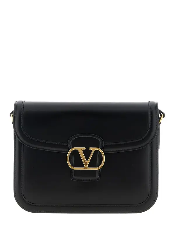 Valentino Garavani 9 To 5 Shoulder Bag - Black