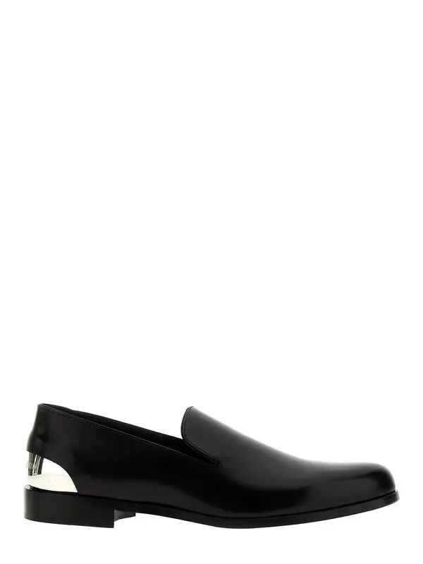 Alexander McQueen Leather Loafers - Black