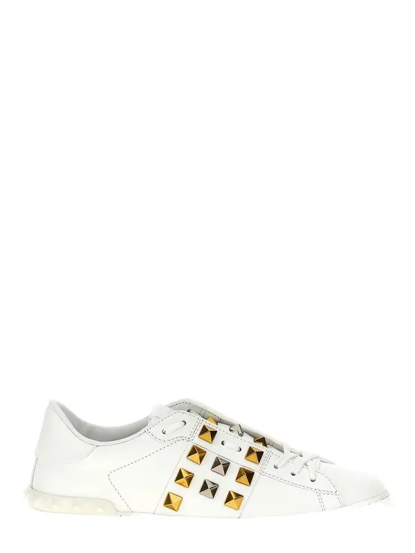 Valentino Garavani Rockstud Untitled Sneakers - White