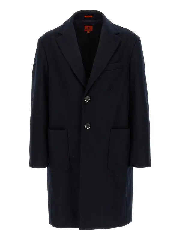 Barena Venezia Baron Wool Coat - Blue