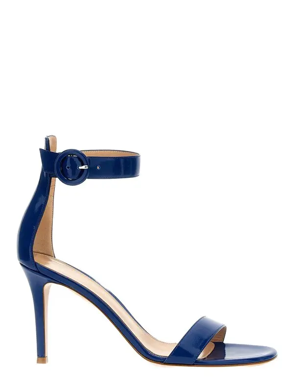 GIANVITO ROSSI Portofino Sandal - Blue