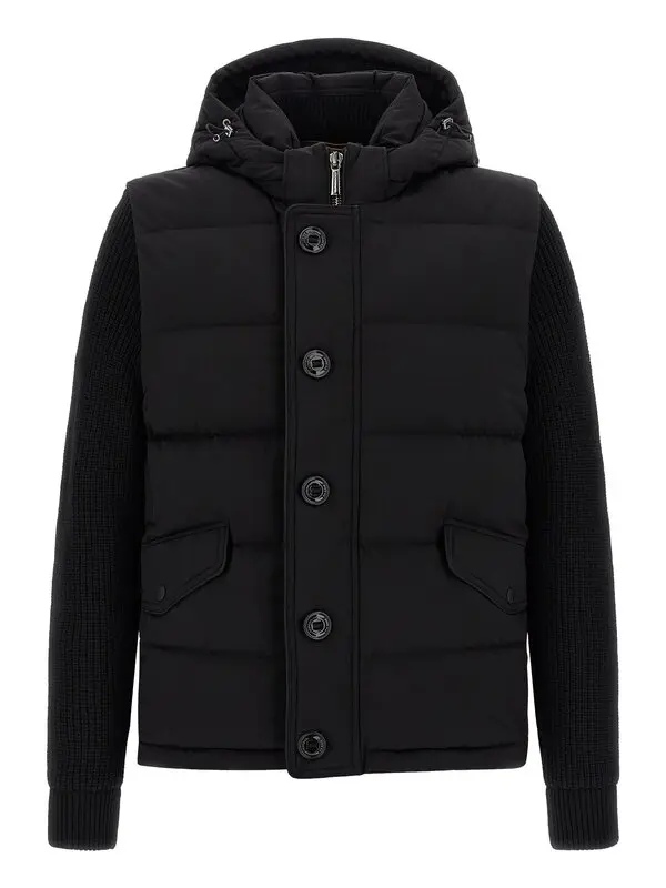 MOORER Foscolo Down Jacket - Black