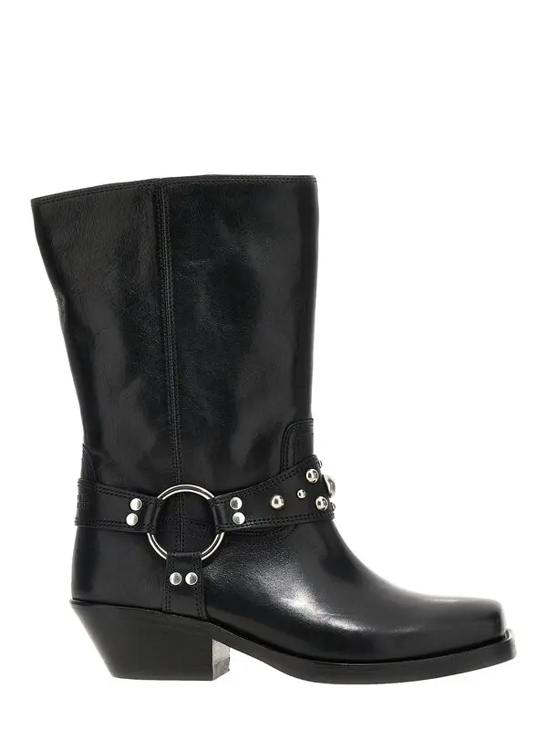 Isabel Marant Antya Ankle Boots - Black