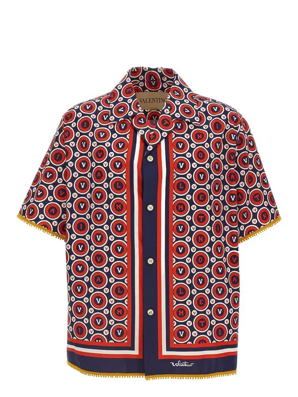 Valentino Garavani Bulles Royales Printed Shirt - Multicolor
