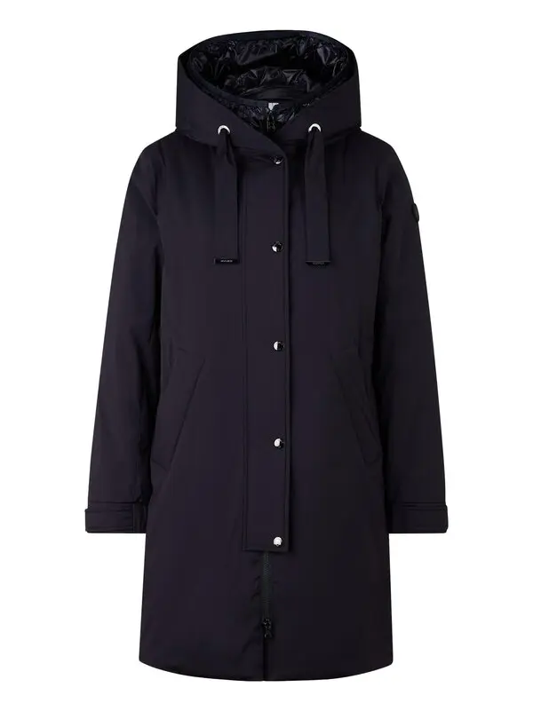 Bogner Kaja Short Coat - Navy Blue