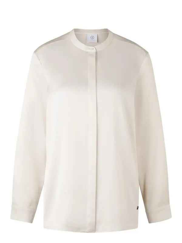 Bogner Gerrit Satin Blouse - Cream