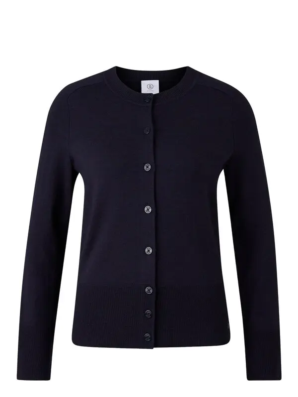 Bogner Ilma Knit Jacket - Navy Blue