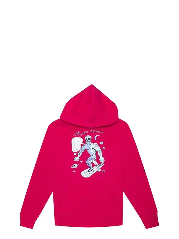 Supreme X Daniel Johnston Hooded Sweatshirt - Pink