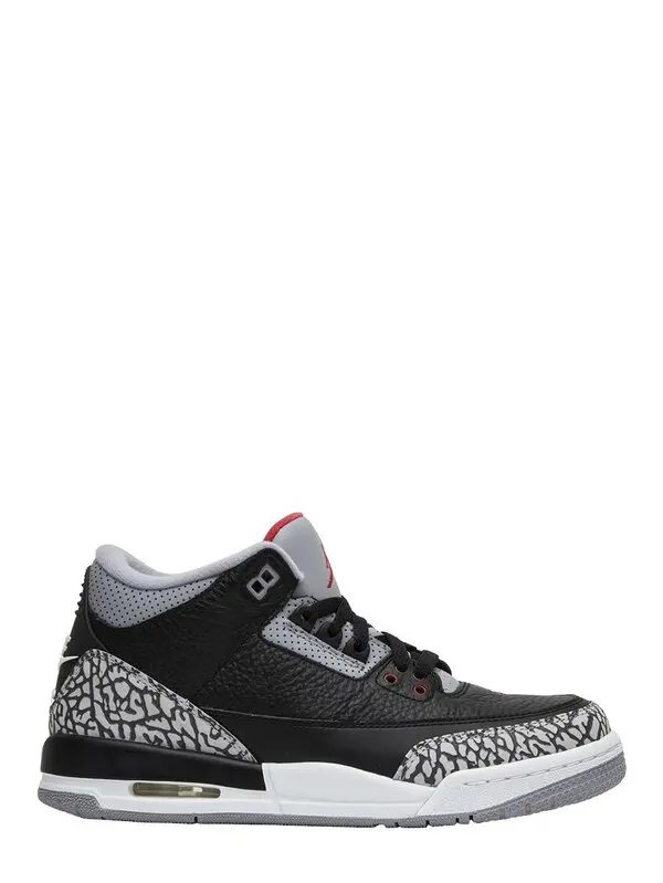 JORDAN 3 Retro Og Bg Sneakers - Black