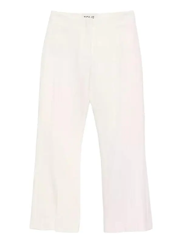 Tove Talia Trousers - White