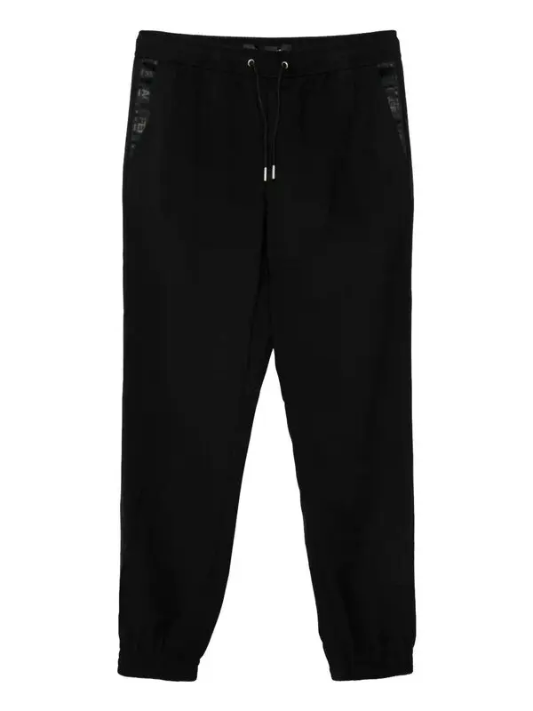 Karl Lagerfeld Logo-patched Pants - Black