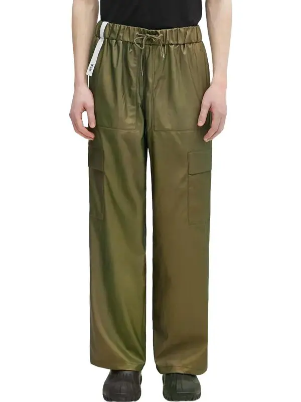Rains Drawstring Cargo Trousers - Green