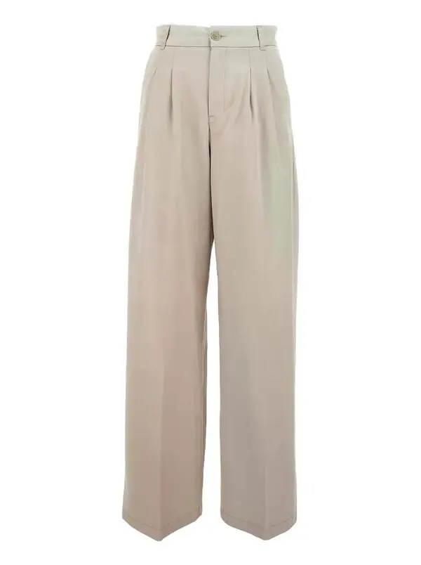 Carhartt Work In Progress Pleated Trousers - Neutrals