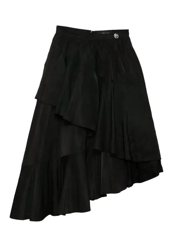Karl Lagerfeld Voluminous Ruffle Skirt - Black