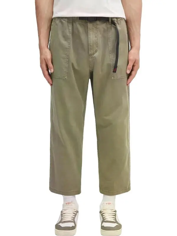 Gramicci Belted Side-pocket Trousers - Green
