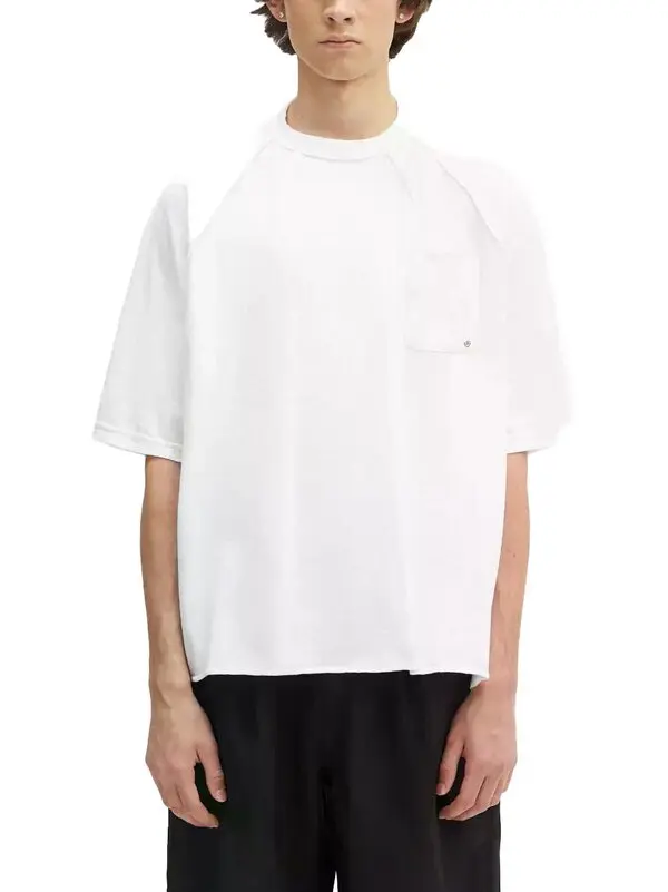 UNDERCOVERISM Pocket Raglan T-shirt - White
