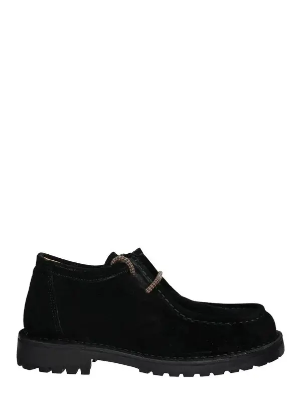 ASTORFLEX Beenflex Suede Derby Shoes - Black