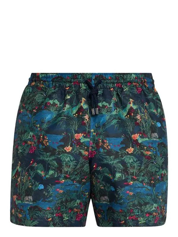 Derek Rose Maui Print Quick-dry Swim Trunks - Multi