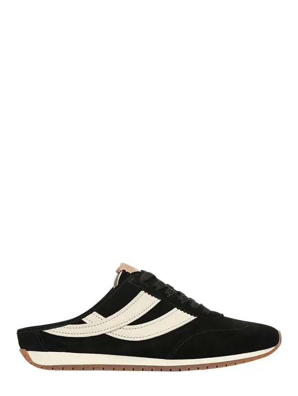 Vince Oasis Slim Runner Mule Sneakers - Black