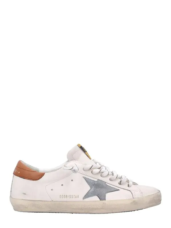 Golden Goose Super-star Sneakers - White Grey Brown