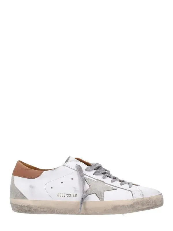 Golden Goose Super-star Sneakers - White Ice Light Brown