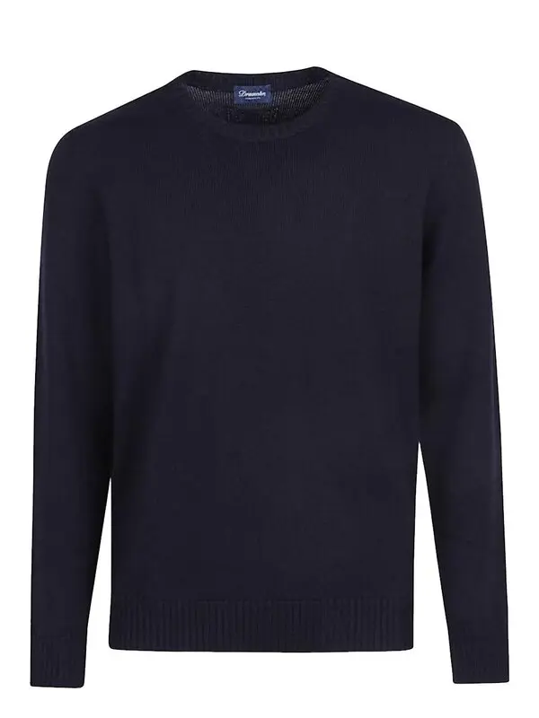 DRUMOHR Round Neck Sweater - Blue