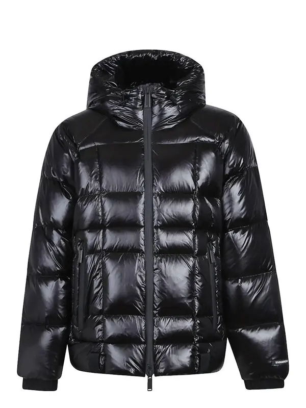 Dsquared2 3d Down Jacket - Black