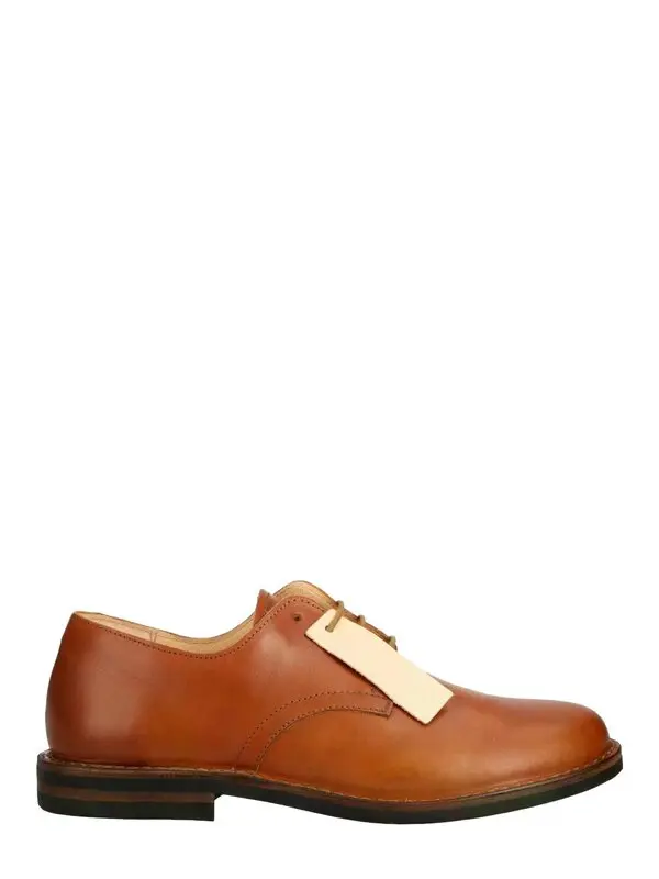 ASTORFLEX Leather Derby Shoes - Brown