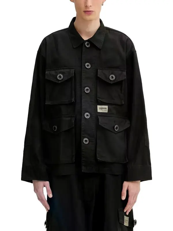 NEIGHBORHOOD Multi-pocket Shirt Jacket - Black