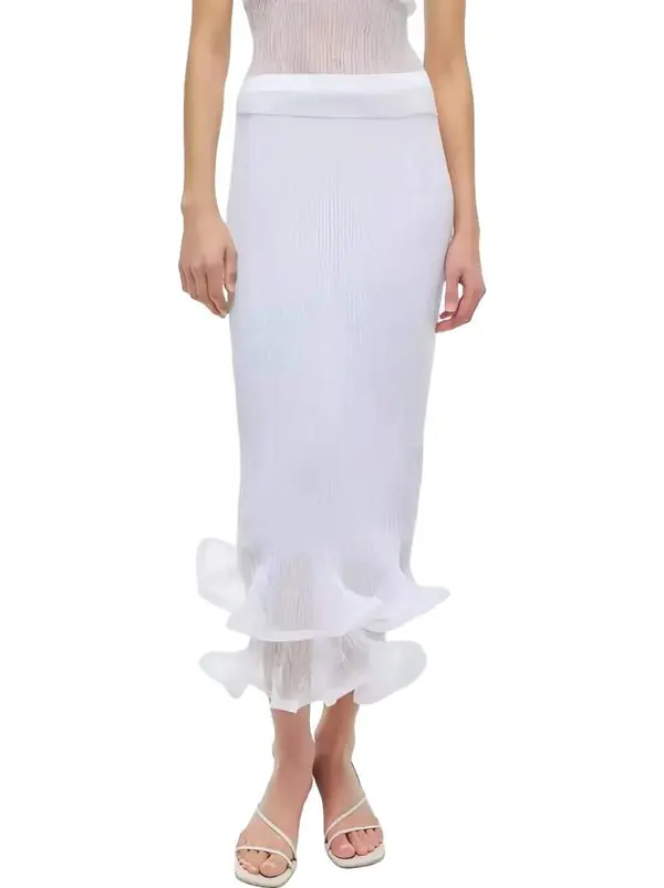 Simkhai Kelso Skirt - White