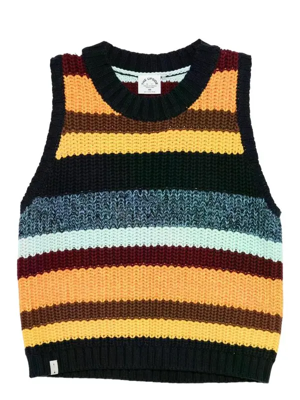 The Upside Nelson Ribbed Vest - Yellow