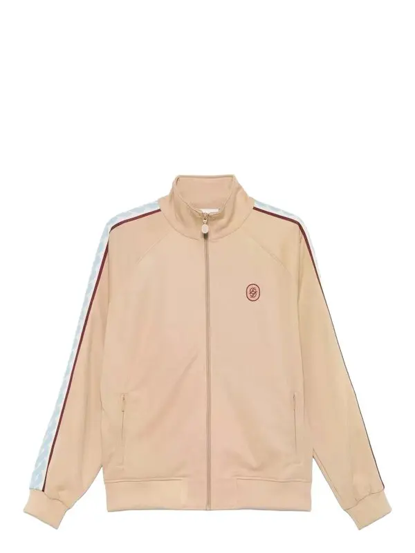 Drole De Monsieur Side-stripe Track Jacket - Neutrals