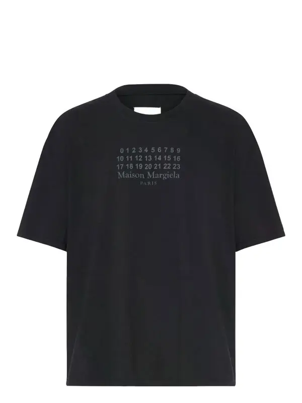 MAISON MARGIELA Numeric-logo T-shirt - Blue