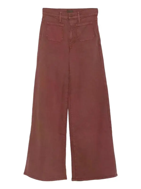 MOTHER Patch-pocket Jeans - Brown