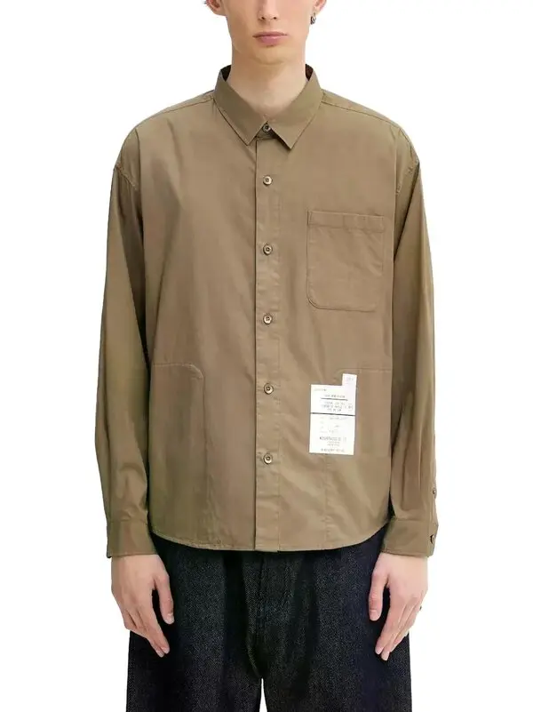 NEIGHBORHOOD Pocket-detail Shirt - Brown