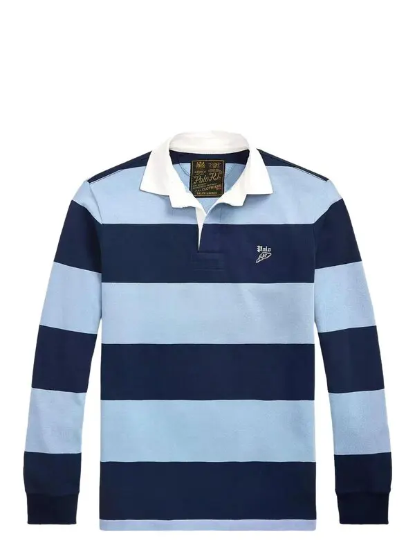 Polo Ralph Lauren Striped Polo Shirt - Blue