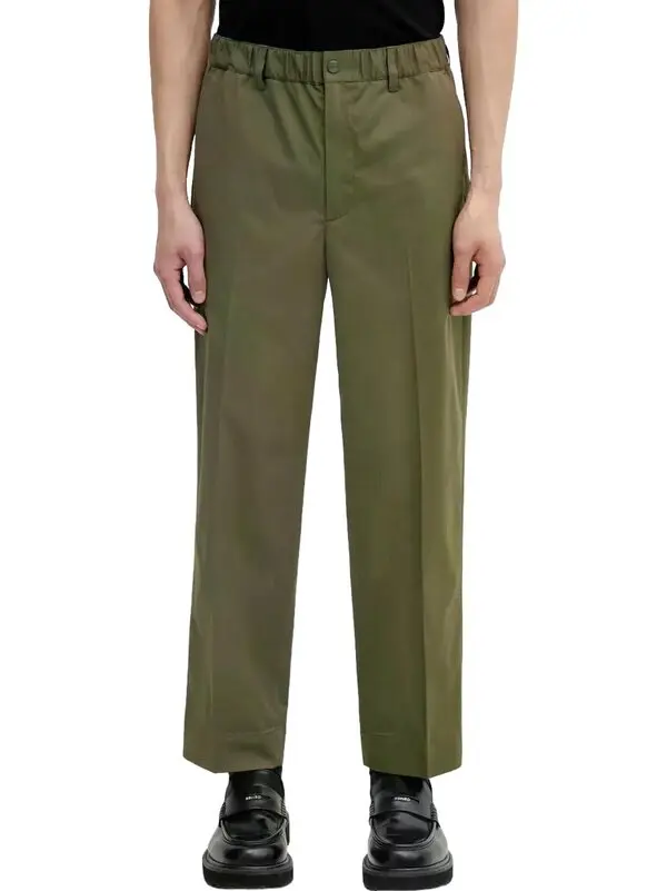 NEIGHBORHOOD Elasticated-waistband Trousers - Green