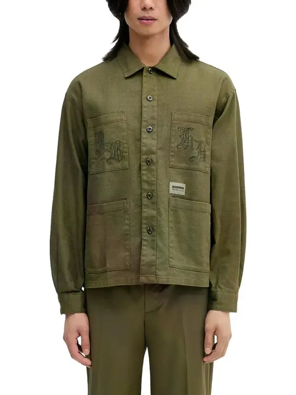 NEIGHBORHOOD Embroidered Overshirt - Green