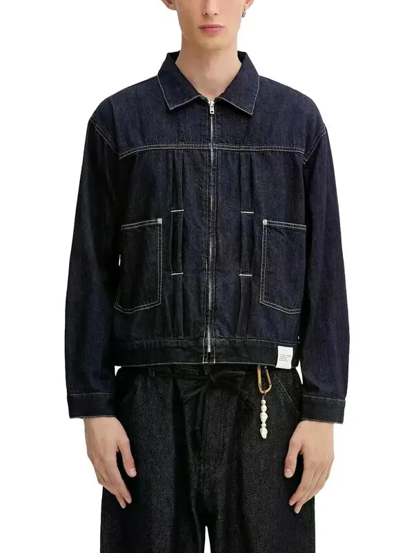 NEIGHBORHOOD Patch-pocket Denim Jacket - Blue