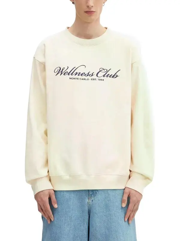 SPORTY & RICH Wellness Club Sweatshirt - Neutrals