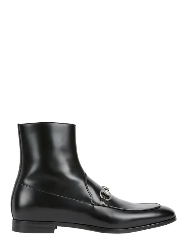 Gucci Horsebit Ankle Boots - Black