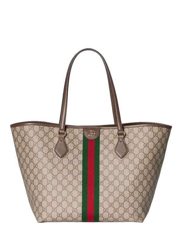 Gucci Ophidia Large Tote Bag - Beige
