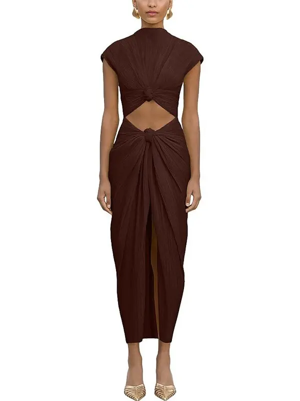 Cult Gaia Inaya Cutout Dress - Java