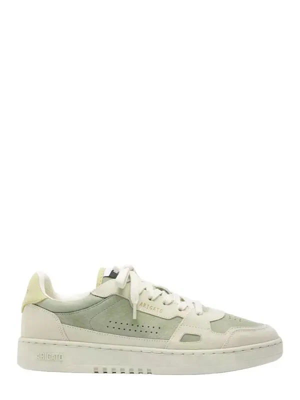 Axel Arigato Perforated Panelled Leather Low-top Sneakers - Neutrals