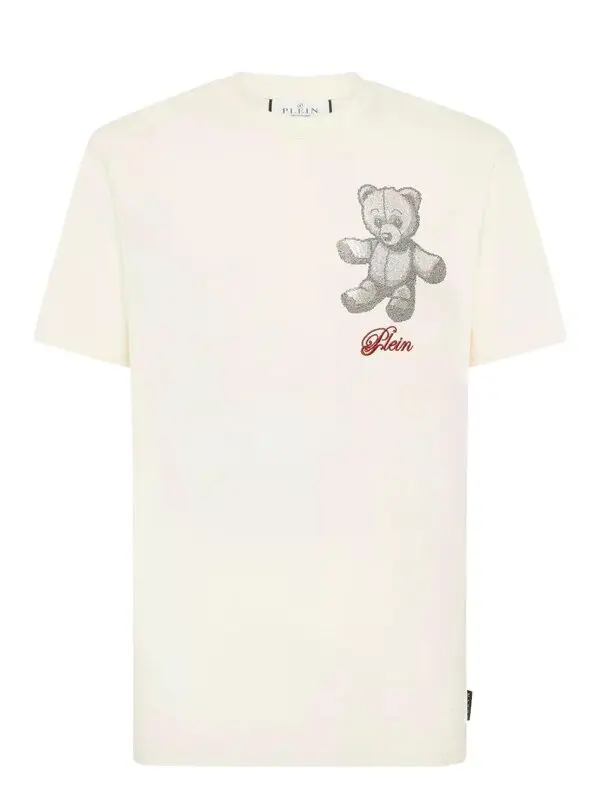 Philipp Plein Teddy-bear T-shirt - Neutrals