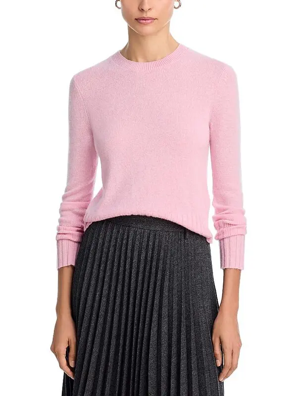 Guest In Residence Cashmere Shrunken Crewneck Sweater - Daybreak