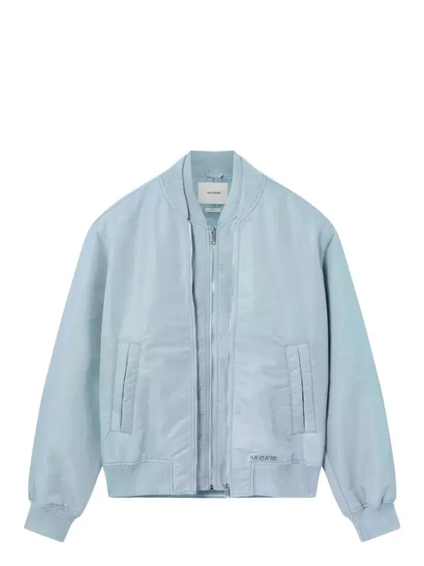 Axel Arigato Pen Layered Bomber Jacket - Blue