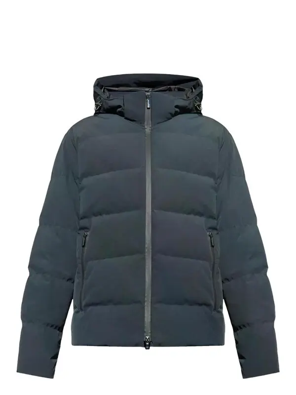 Paul & Shark Hooded Padded Jacket - Black