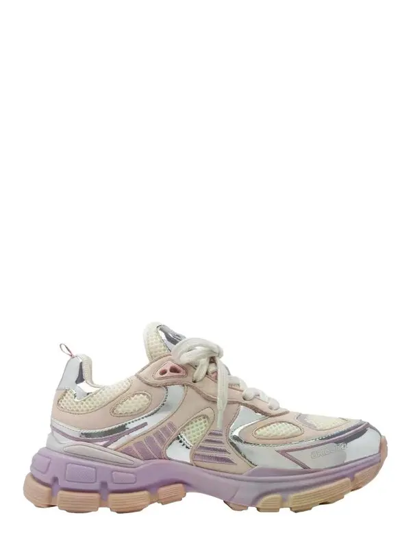 Axel Arigato Metallic Panelled Mesh Sneakers - Pink