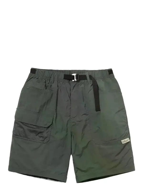 THISISNEVERTHAT Belted Cargo Shorts - Green